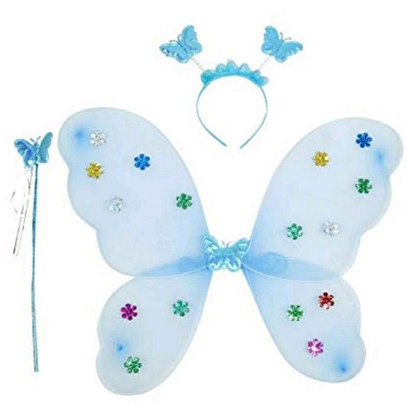 Jual Sayap Peri Mainan Peran Tongkat Bando Sayap LED | Shopee Indonesia