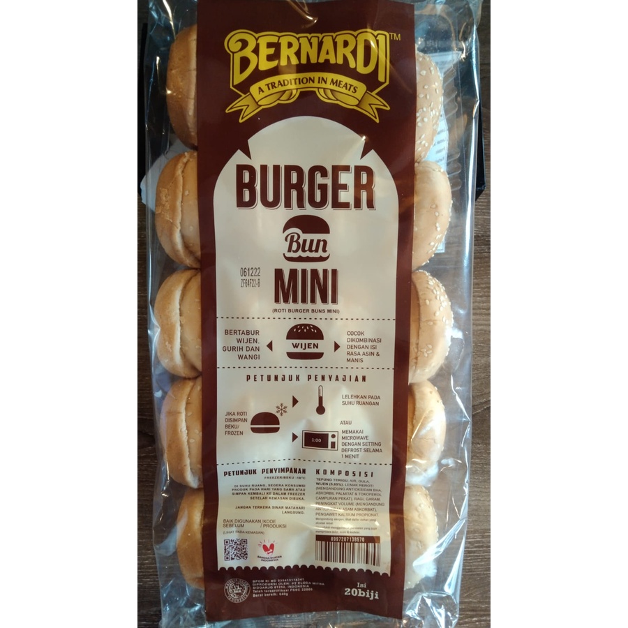 Jual BERNARDI BUN MINI WIJEN 20BJ (9930101190) | Shopee Indonesia