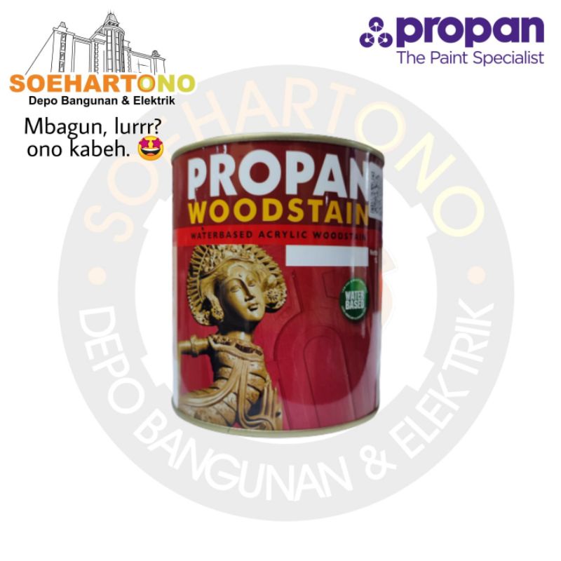 Jual propan woodstain pws walnut | Shopee Indonesia