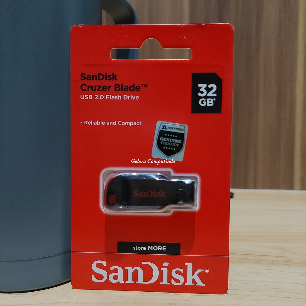 Jual Flashdisk Sandisk Cruzer Blade 32GB Original | Shopee Indonesia
