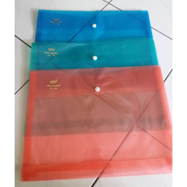 Jual map plastik / bag folder kancing | Shopee Indonesia