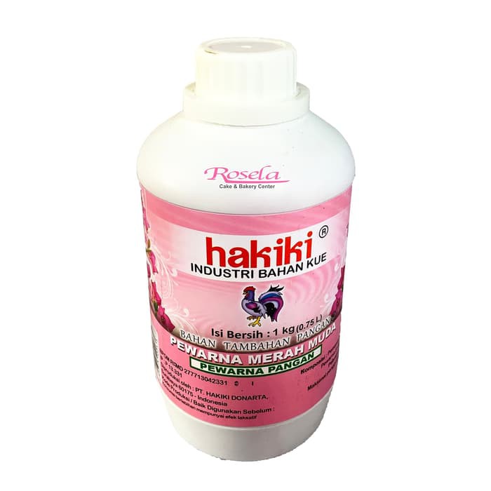 Jual Pewarna Hakiki Merah Muda 1 Kg / Pewarna Makanan Food Coloring ...