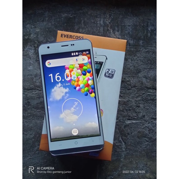 Jual Evercoss A75A scond lengkap 3G | Shopee Indonesia