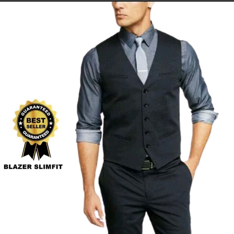 Jual Jas Wisuda Formal Kelulusan kancing 2 / Blazer nikah Resmi / Jas ...