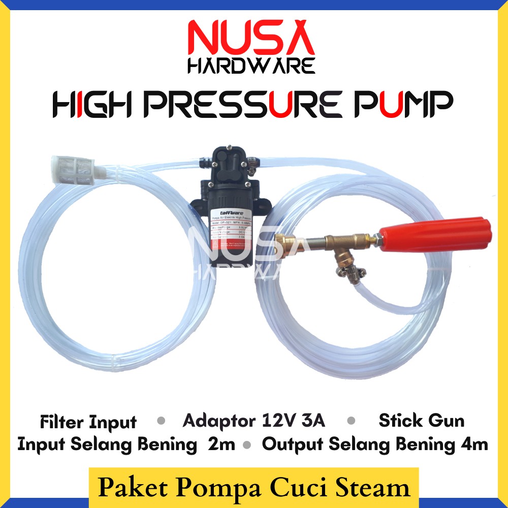 Jual Paket Set Mesin Pompa Cuci Steam Mobil Motor AC Doorsmeer | Shopee ...