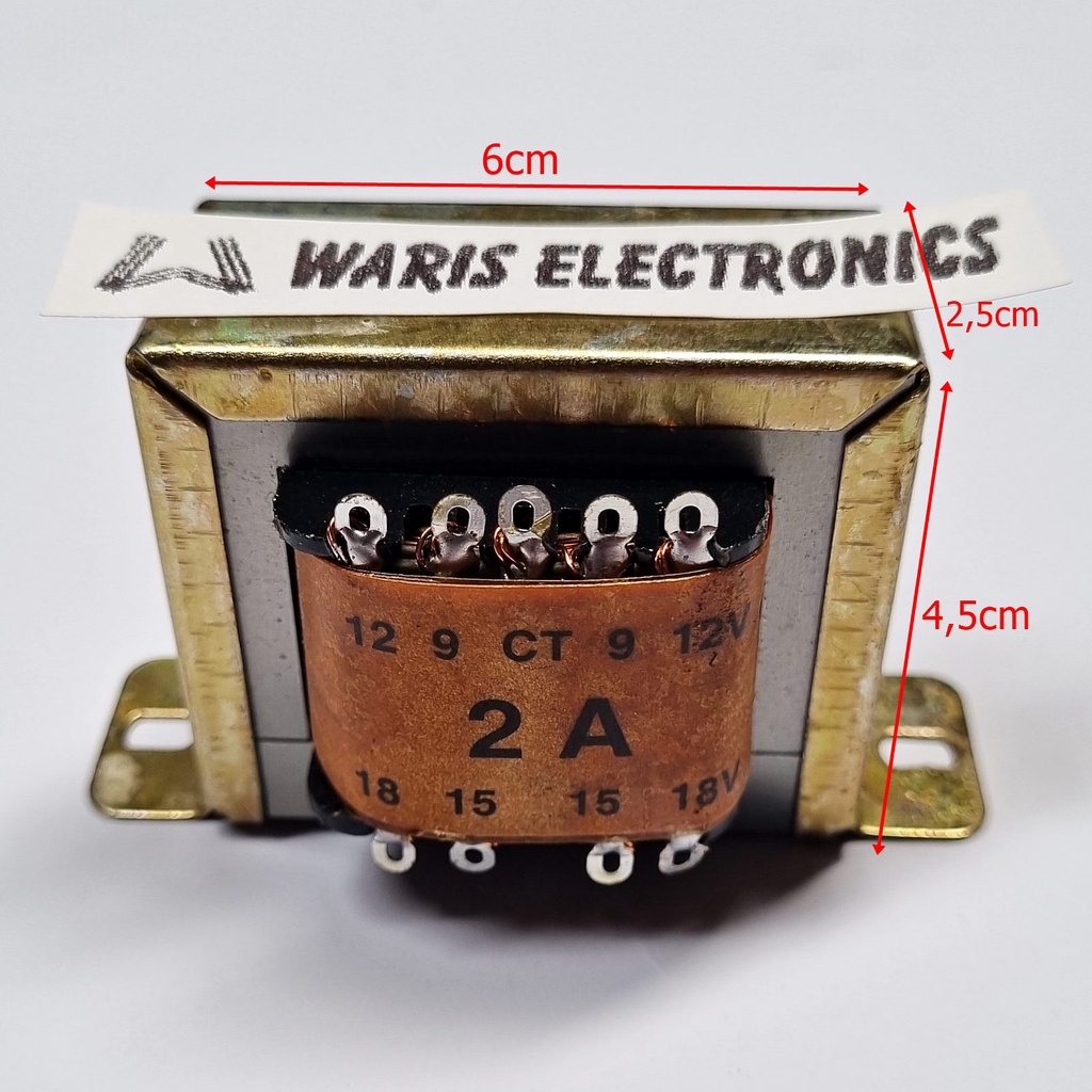 Jual Trafo CT 2A Ampere King 18V travo | Shopee Indonesia