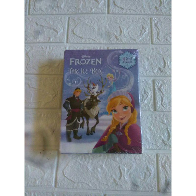 Jual buku anak import frozen the ice box | Shopee Indonesia