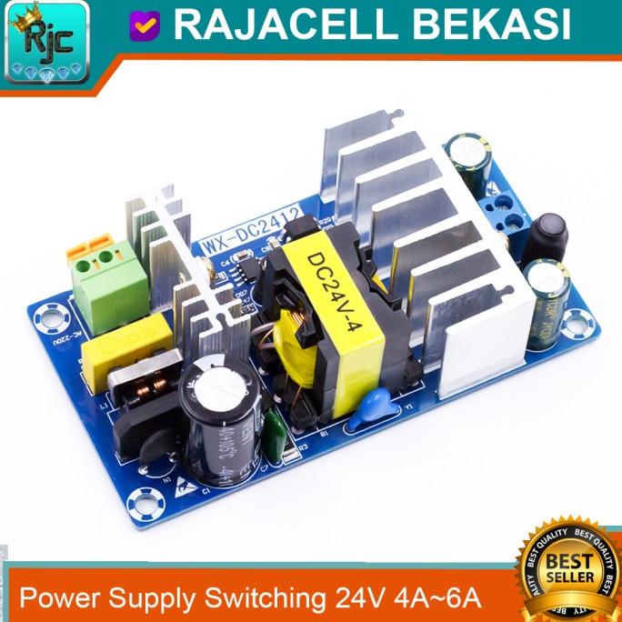 Jual Power Supply Switching 24V 4A - 6A Adaptor AC-DC PSU SMPS 24V 3A ...