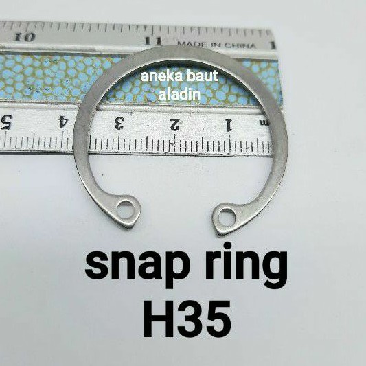 Jual snap ring H35 stainless | Shopee Indonesia