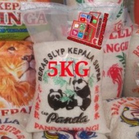 Jual BERAS PANDAN WANGI SUPER CAP PANDA 5KG 10KG 20KG | Shopee Indonesia