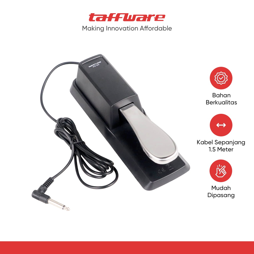 Jual TaffSTUDIO Pedal Damper Piano Keyboard - WTB-005 | Shopee Indonesia