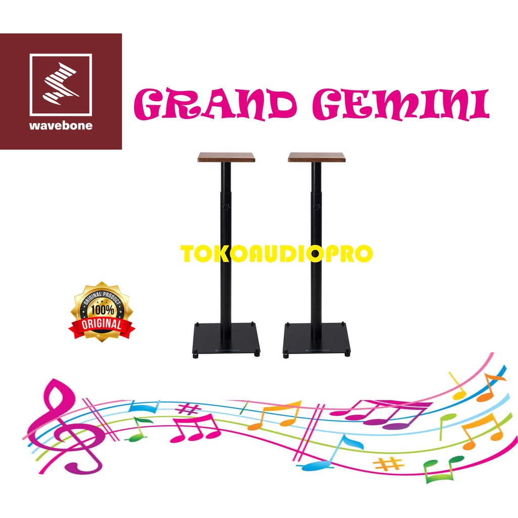 Jual WAVEBONE GRAND GEMINI STAND SPEAKER STUDIO MONITOR ORIGINAL TERBARU | Shopee Indonesia