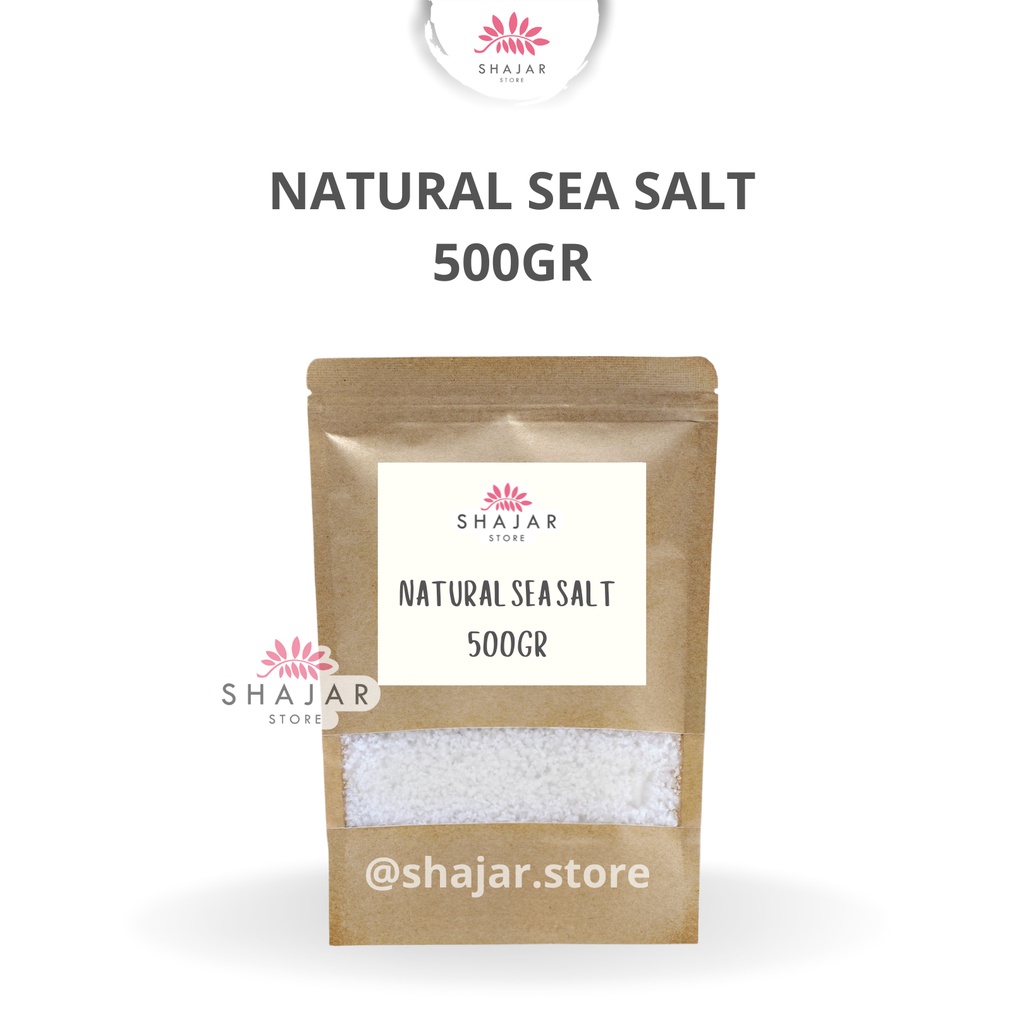 Jual GARAM LAUT 500gr / SEA SALT NATURAL / GARAM NON RAFINASI JSR ...