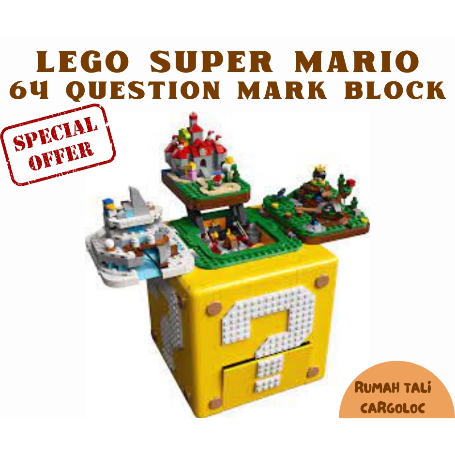 Jual LEGO SUPER MARIO 64 QUESTION MARK BLOCK | Shopee Indonesia