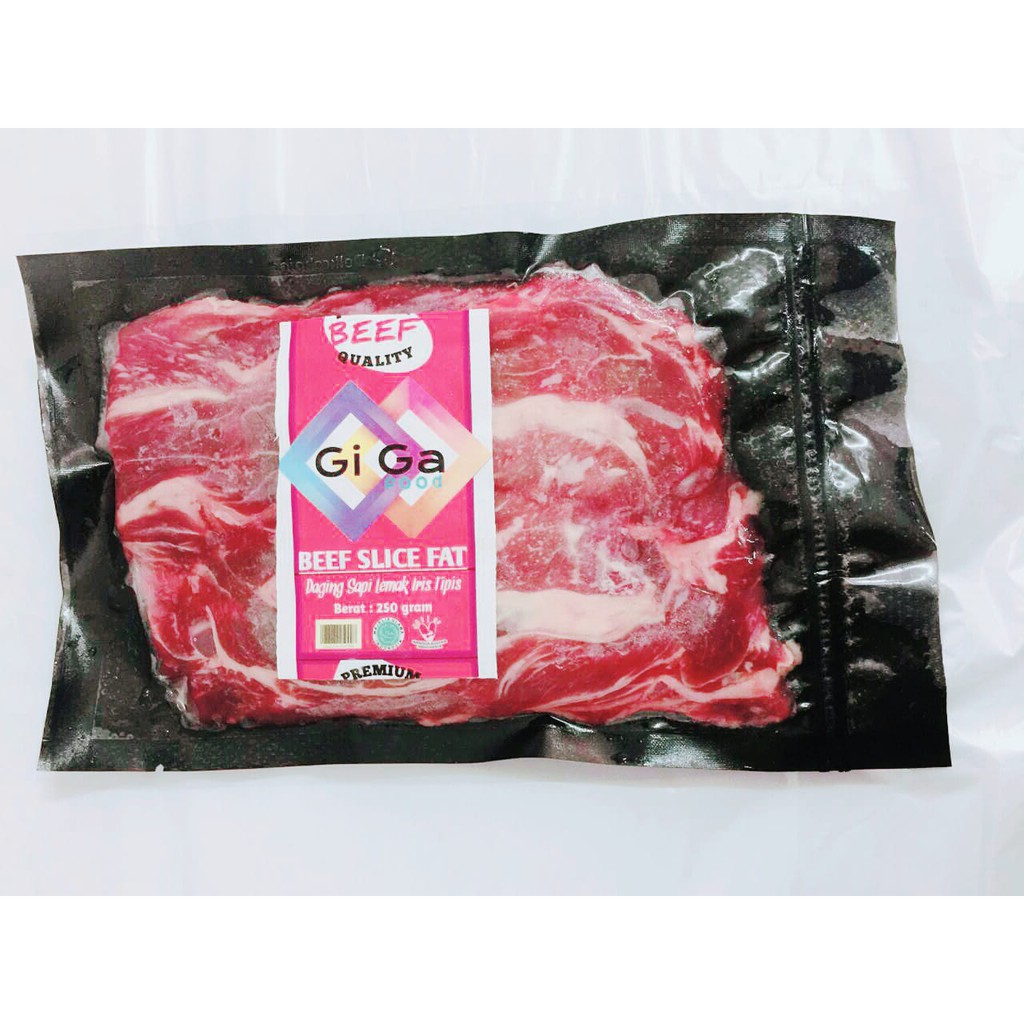 Jual Beef Slice Fat Aussie I Daging Sapi Iris Tipis Australia | Shopee ...