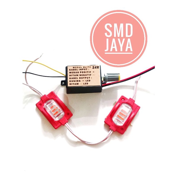Jual MODUL LAMPU LED KILAT/BLITZ SETELAN + 2 LED CINCIN | Shopee Indonesia