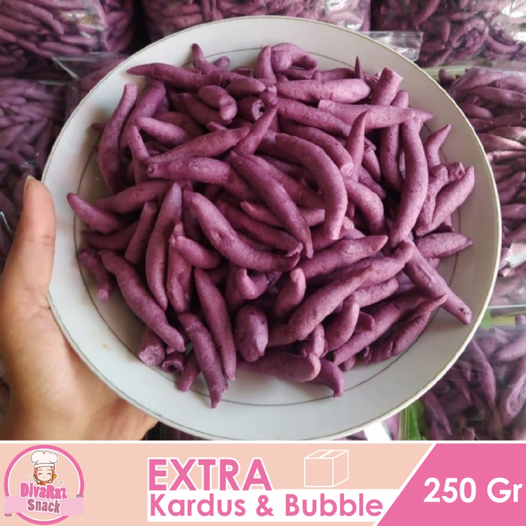 Jual Cemilan Special Telur Gabus Ubi Ungu 250gram / CENDOL GABUS KEJU ...