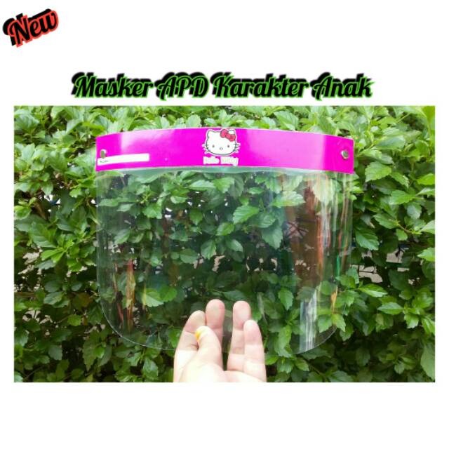 Jual Masker Mika/ Face Shield Anak/ Face Shield Lucu / Face Shield ...