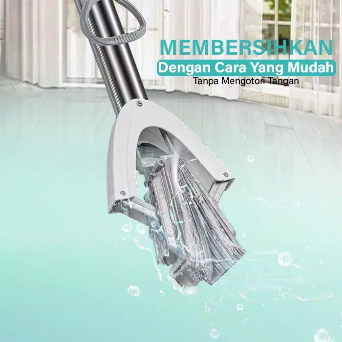 Jual Alat Pel Lantai Lipat Bahan PVA Spon / EVA Mop/Half Folded ...