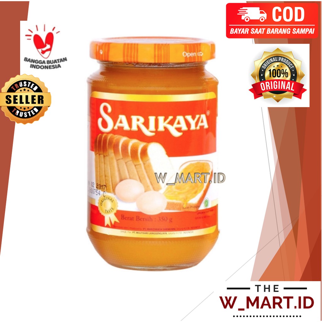 Jual MARIZA SELAI SRIKAYA SARIKAYA KAYA JAM 350 GR | Shopee Indonesia