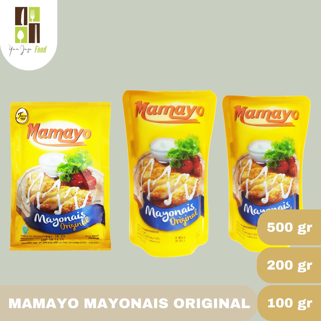Jual MAMAYO ORIGINAL MAYONAISE 100GR / 200GR / 500GR | Shopee Indonesia