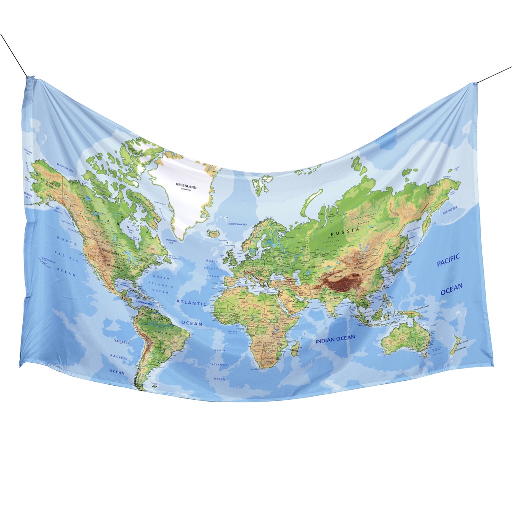 Jual Tapestry Wall Decor Hiasan Dinding Maps World Vintage Old Classic ...