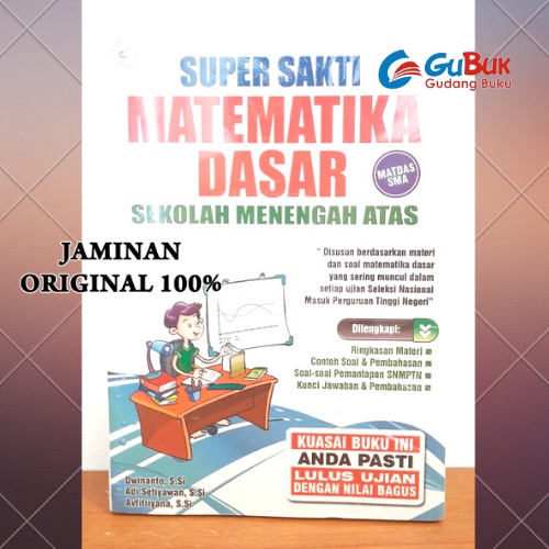 Jual Buku Super Sakti Matematika Dasar SMA - Cerdas Interaktif | Shopee ...