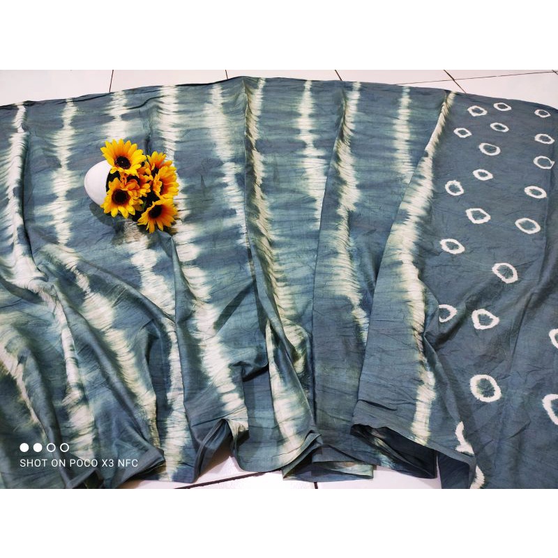 Jual KAIN BATIK MOTIF JUMPUTAN ABSTRAK SEMI SUTRA VISCOSE/KATUN MERSES ...