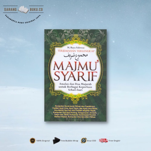 Jual BK - TERJEMAHAN TERLENGKAP MAJMU SYARIF ; AMALAN & DOA MUJARAB UTK ...