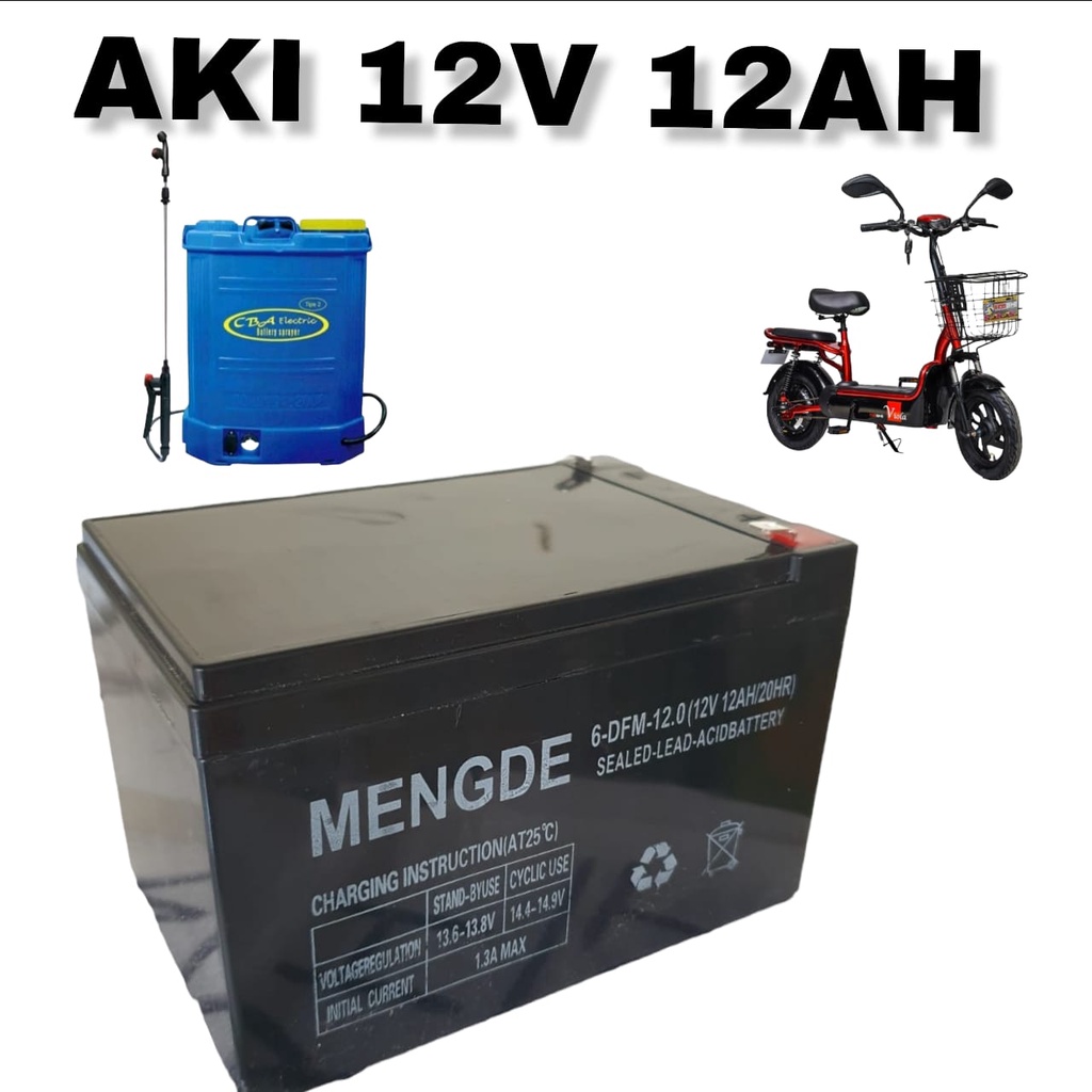 Jual AKI 12V 12AH SINLEADER | Aki Yuasa 7 Ah | Aki Sprayer Elektrik ...