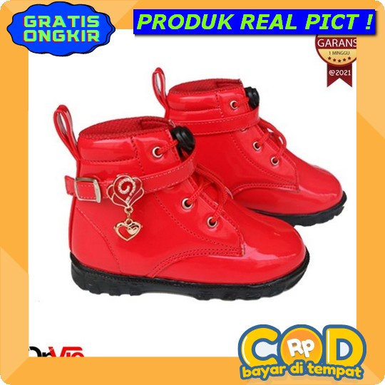 Jual Sepatu Boot Anak Motif Mickey Boots Anak Cewek Pesta Natal Sepatu ...