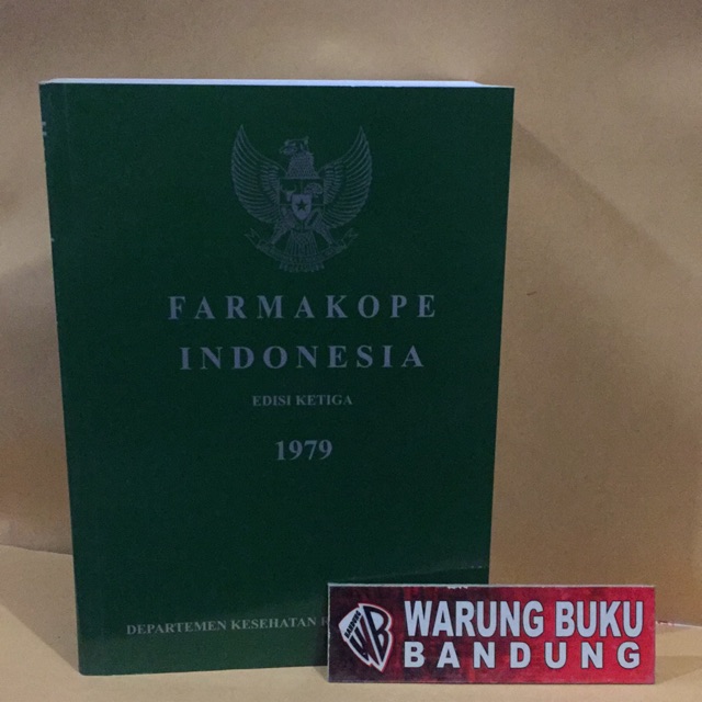 Jual Buku Farmakope Indonesia Edisi 3 Tahun 1979 | Shopee Indonesia