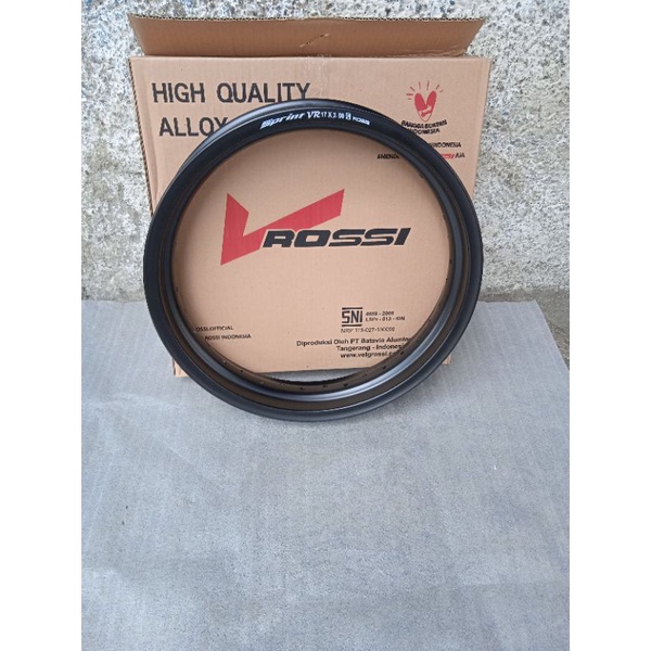 Jual velg v rossi sprint xd ring 17 hole36 250,300,350,,black gloss ...