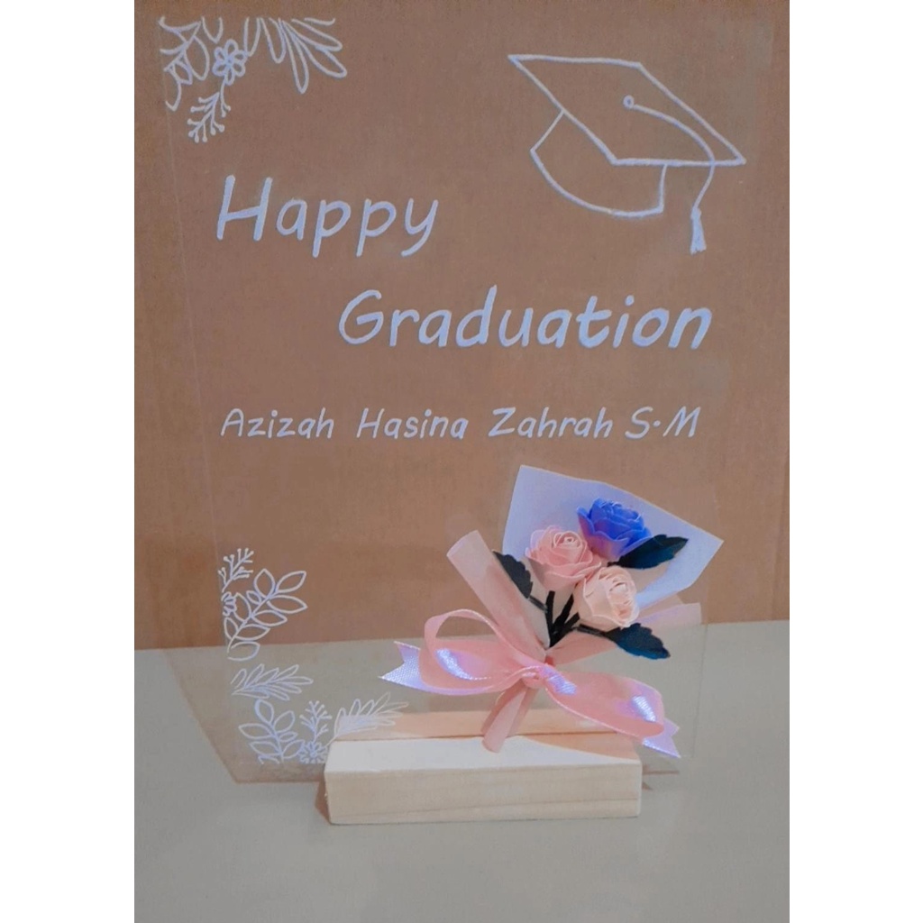 Jual Kado wisuda / kado ulangtahun / kado wedding / hampers / akrilik ...