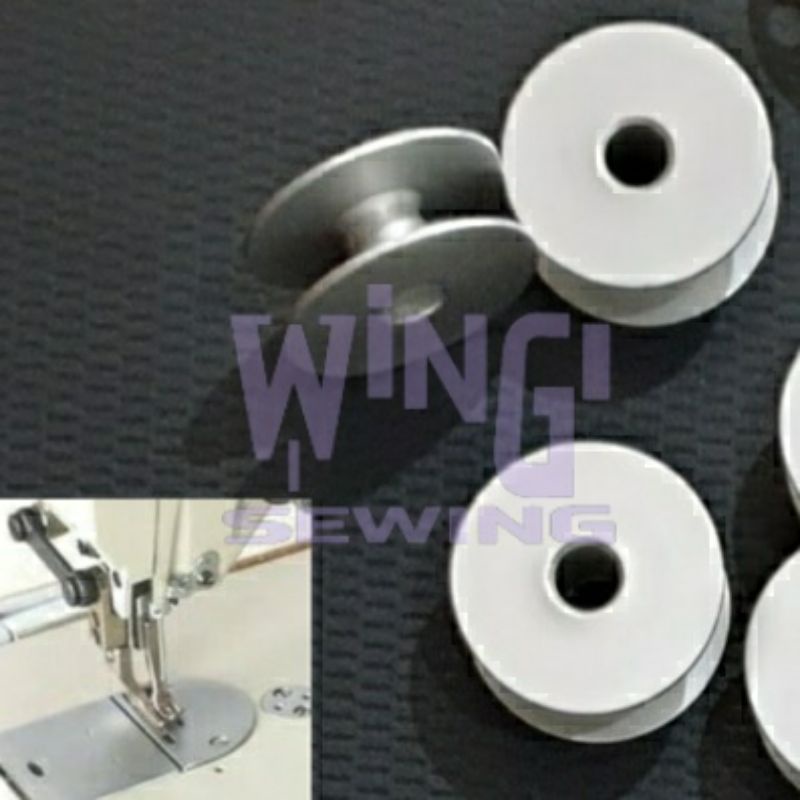 Jual Spul Spool Bobbin Jarum 1 Jumbo Alumunium Walking Foot Mesin Jahit ...