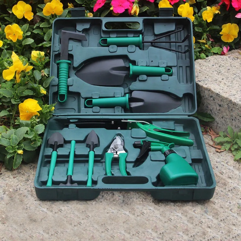 Jual Alat Berkebun Kebun Taman Tanaman Sekop Set Garden Tool 10 pcs ...