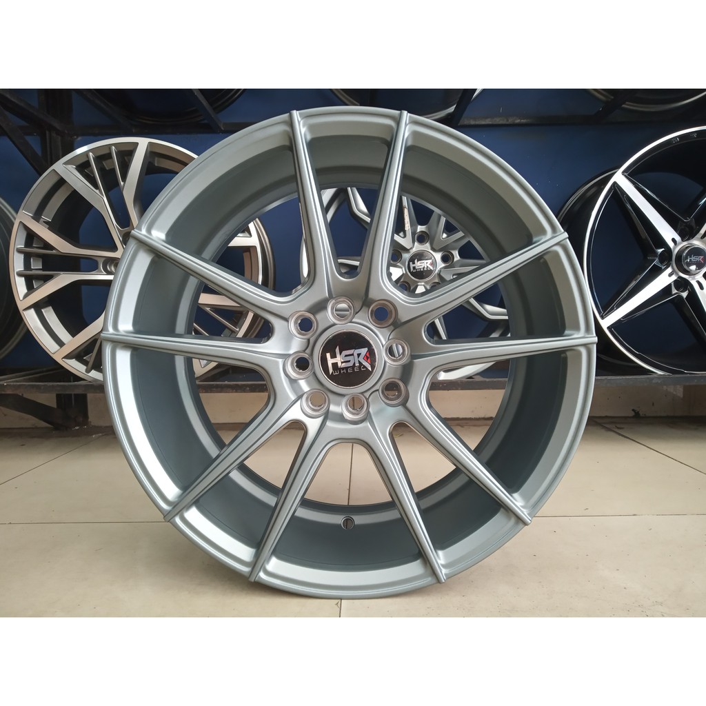 Jual Velg Mobil Ring 17 Style Concave Merk HSR Cocah Untuk Jazz Yaris Vios Avanza Calya Mobilio ...
