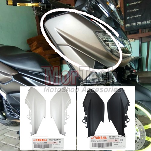 Jual [Paket] Body Cowling Tebeng Cover Sayap Lampu Depan All New Nmax ...