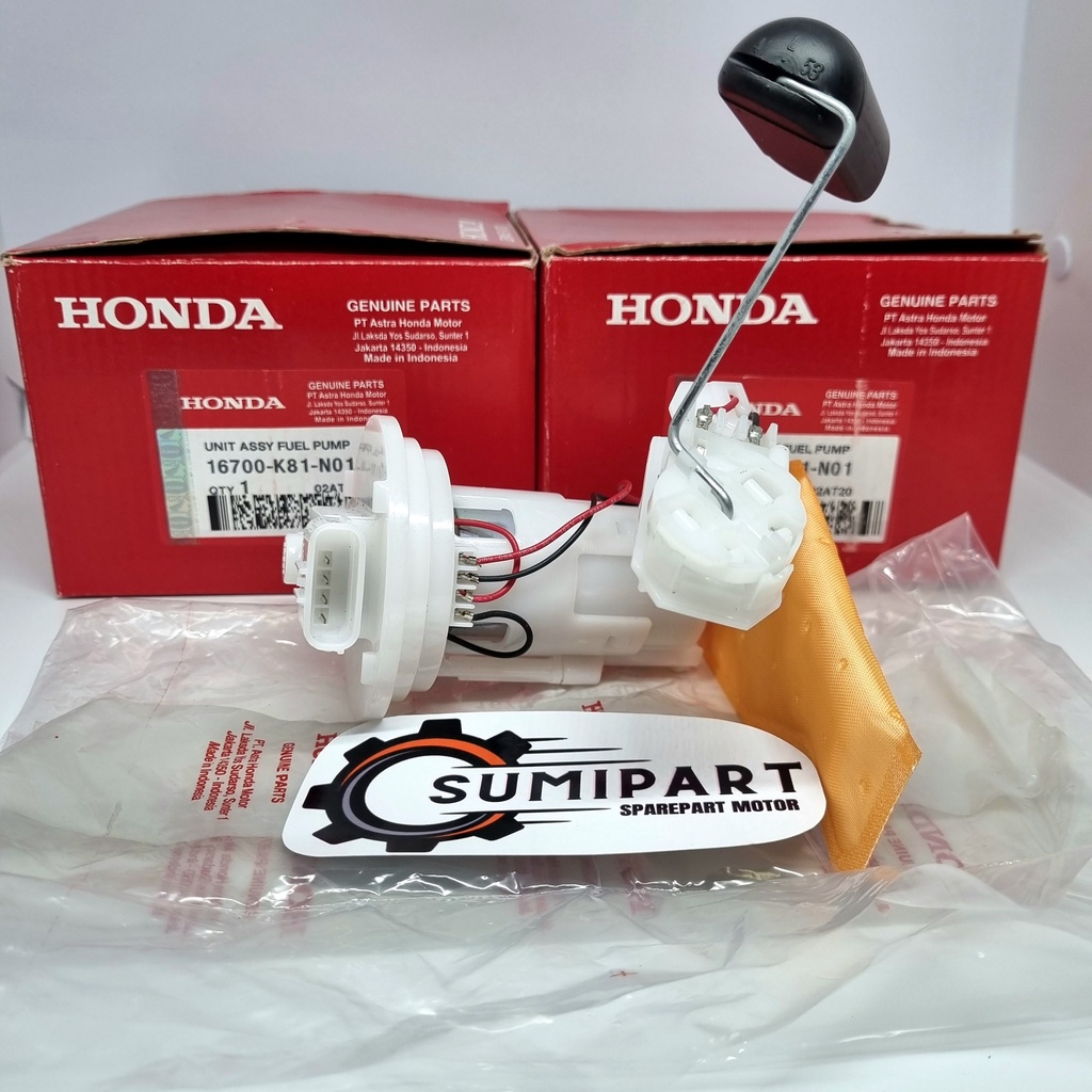 Jual Fuelpump Fuel Pump Rotak Honda Beat FI F1 Scoopy New Non Esp ...