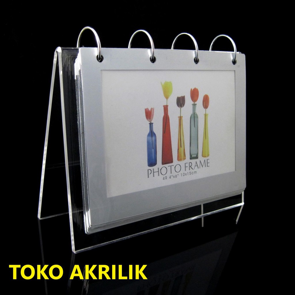 Jual Akrilik Calender Stand Holder A5 A4 | Shopee Indonesia