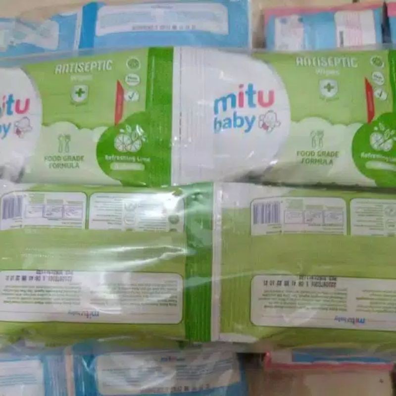 Jual MITU BABY ANTISEPTIC 1 RENCENG isi (12 pcs) | Shopee Indonesia