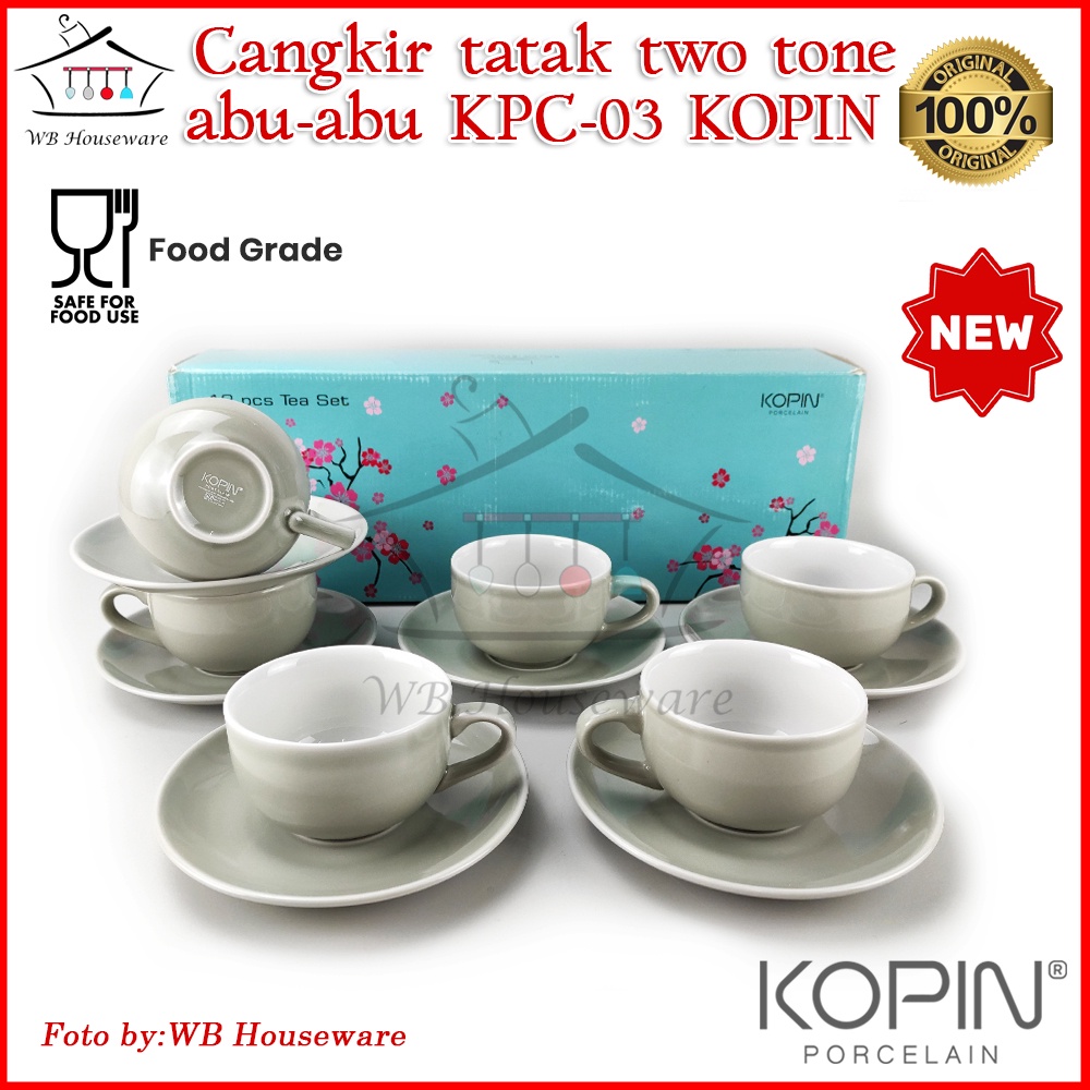Jual 6 cangkir dan 6 tatakan / cangkir set cup and saucer / tea set ...