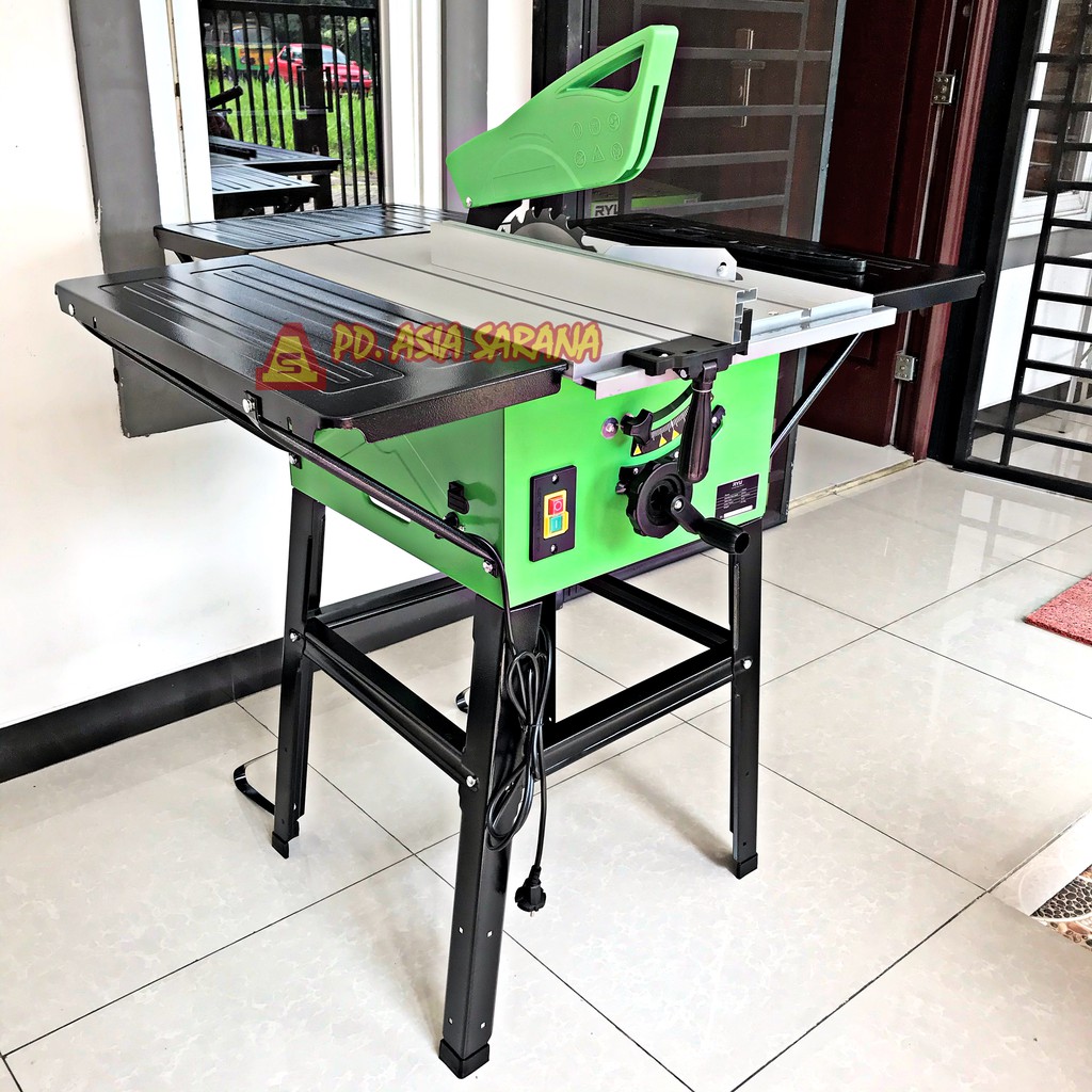 Jual Mesin Table Saw 10" Inch RYU RTS10 Meja Gergaji Potong Kayu ...