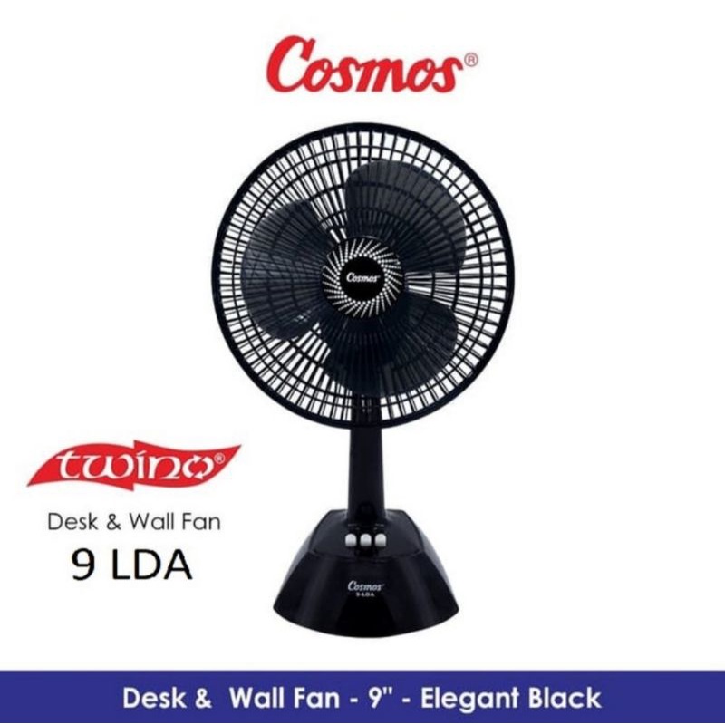 Jual KIPAS ANGIN MEJA / DESK FAN COSMOS 9LDA TWINO 2IN1 9 INCH | Shopee ...