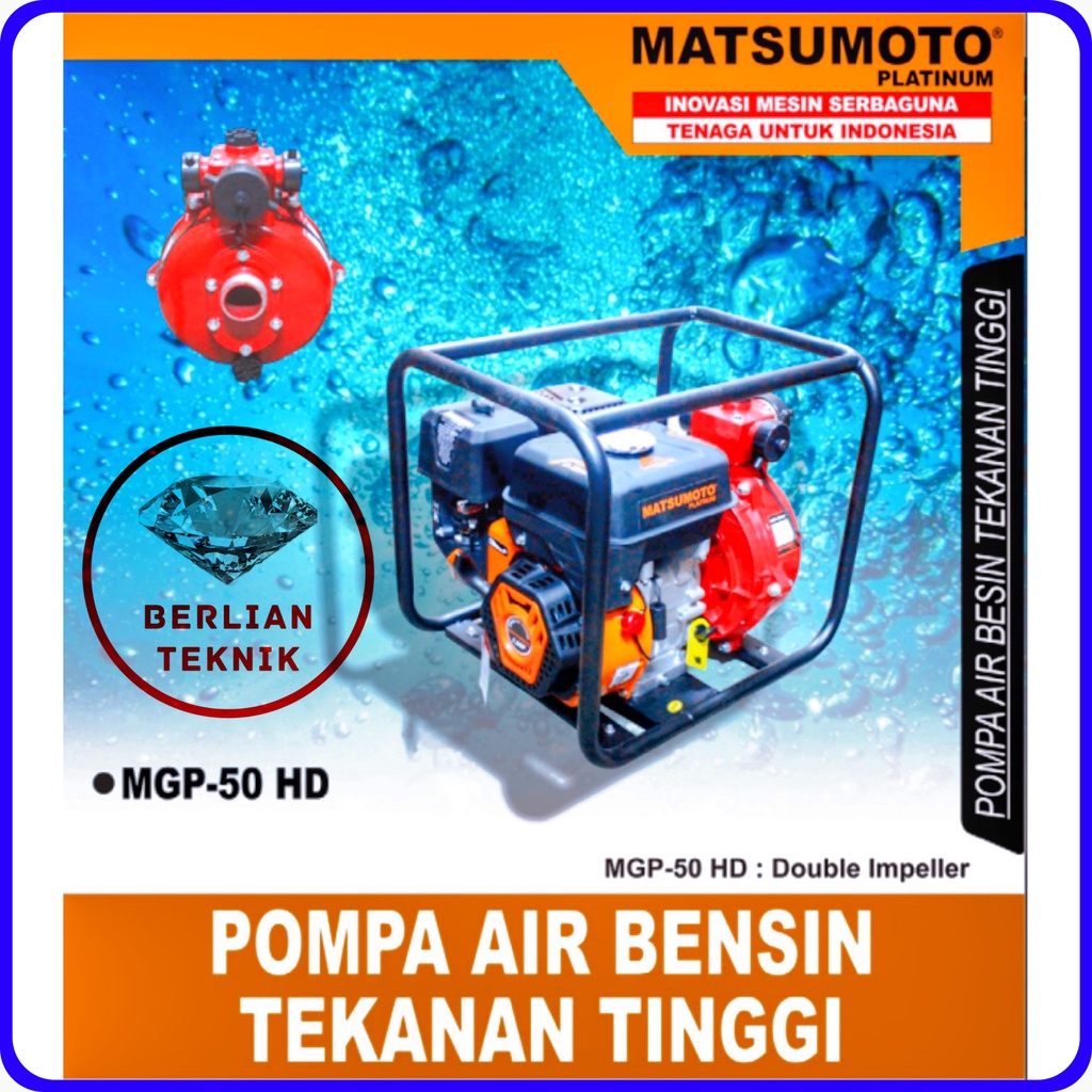 Jual Mesin Pompa Air Pemadam Bensin Tekanan Tinggi Gasoline Fire Water ...