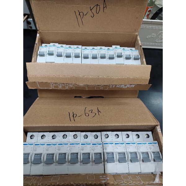 Jual MCB HAGER 1Phase 50A dan 63A 100% Original | Shopee Indonesia