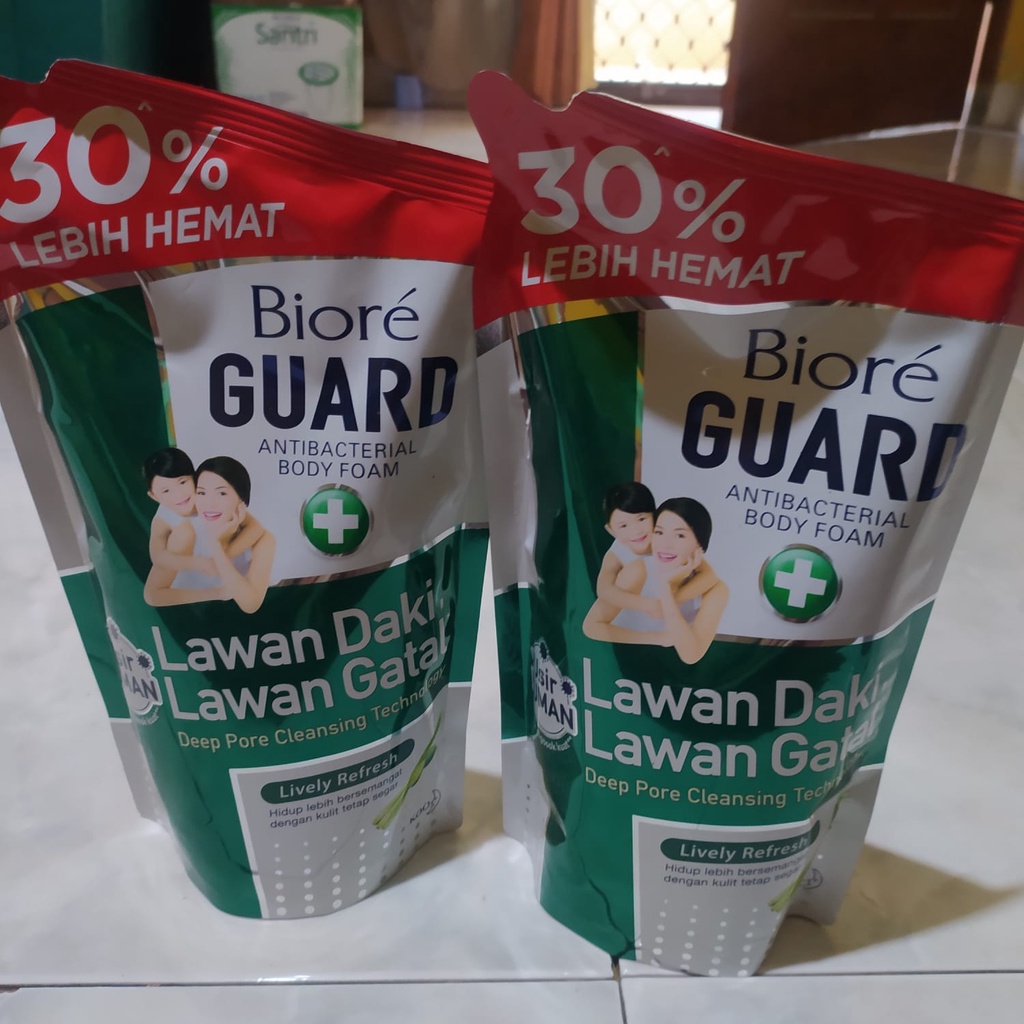 Jual Biore Guard Sabun Mandi Cair Pembersih Daki Lively Refresh /Deep ...