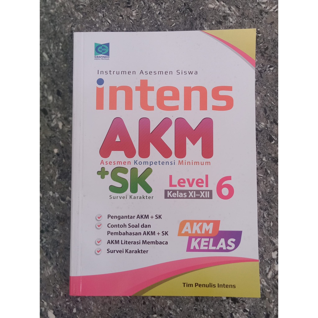 Jual BUKU INTENS AKM + SK AKM LEVEL 6 GRAFINDO | Shopee Indonesia