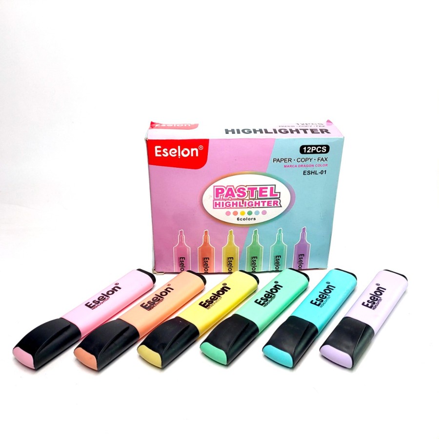 Jual Stabilo PASTEL ESELON ESHL-01 / Highlighter ESHL-01 | Shopee Indonesia