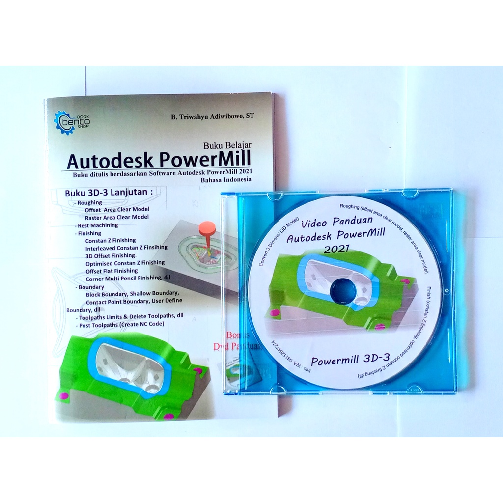 Jual Buku Autodesk PowerMill 2021 3D3 + Dvd Panduan | Shopee Indonesia